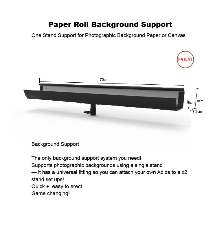 Paper Roll Background Support FPRS-70